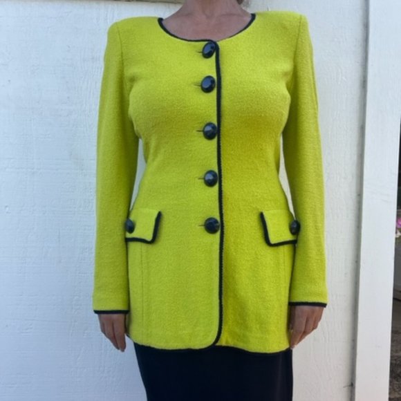 St. John | Jackets & Coats | St John Jacket With Matching Skirt Set Sz ...